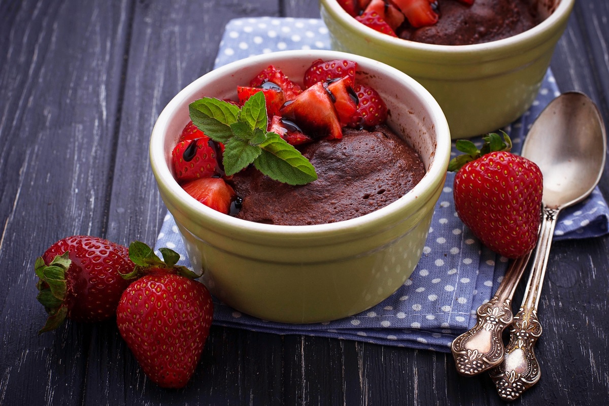 Strawberry Jam Mug Cake - True Health magazine